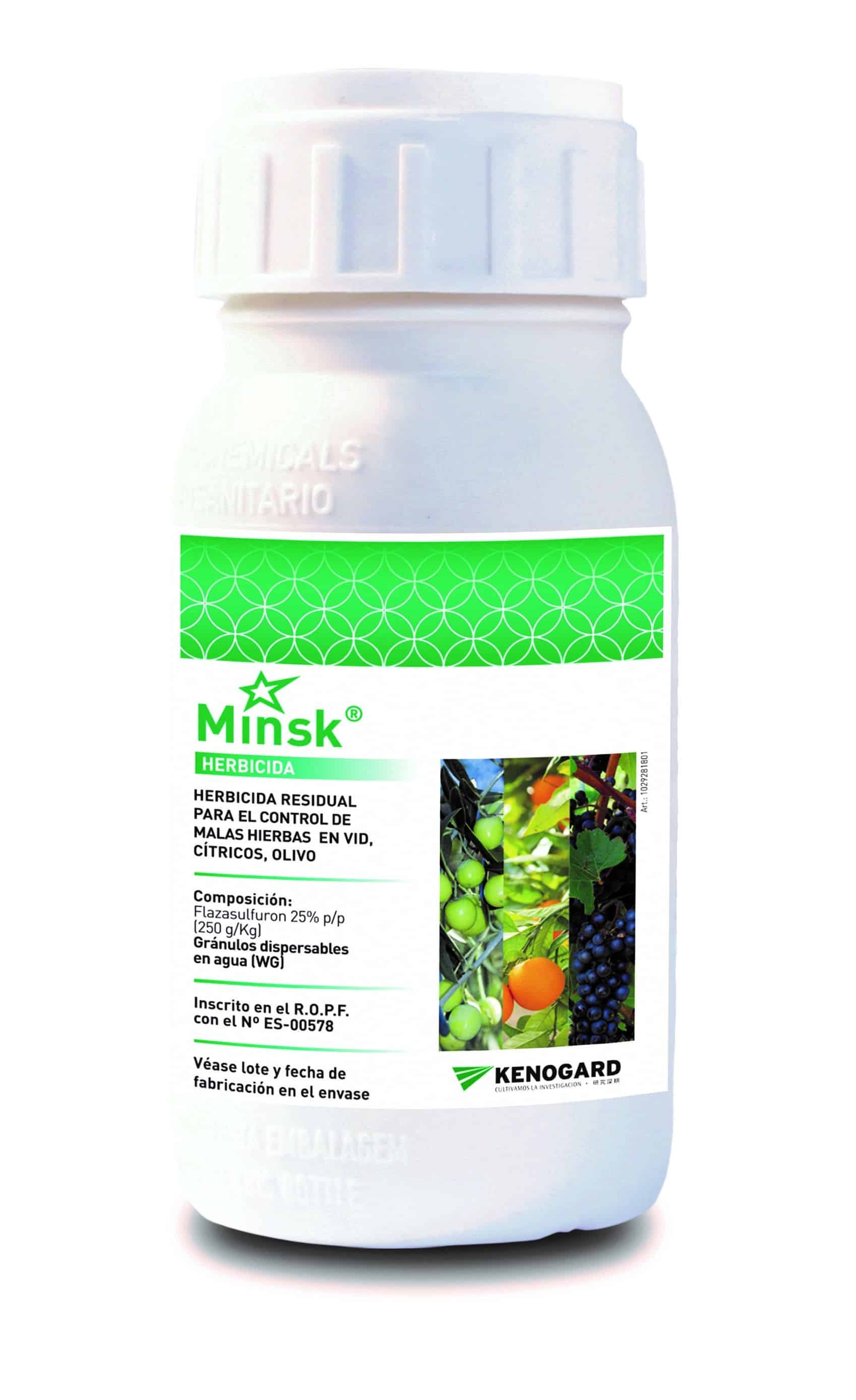 Minsk, el nuevo herbicida de Kenogard para viña, olivar y cítricos