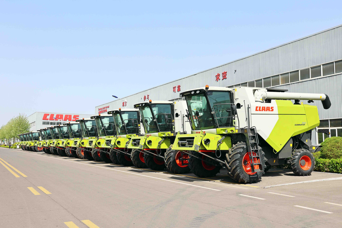 Claas celebra el medio millón de cosechadoras fabricadas